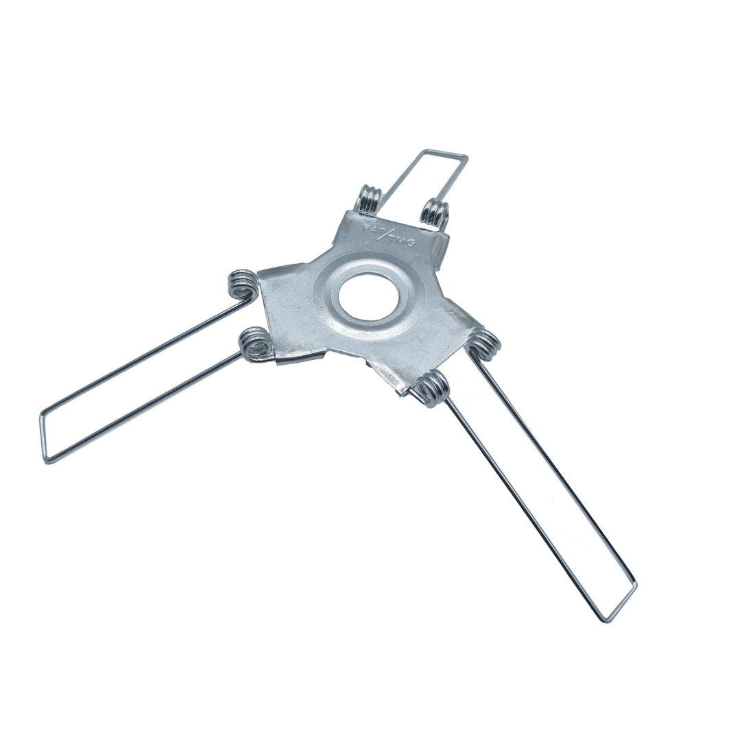 Glasdrager / klemveer met 3 poten | Ø 140mm – Kynda Light